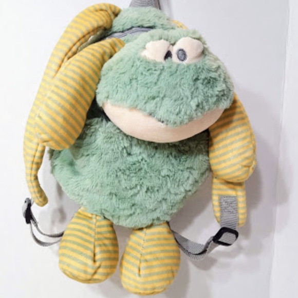 Demdaco | Accessories | Demdaco Nat Jules Foley Frog Backpack Kids ...